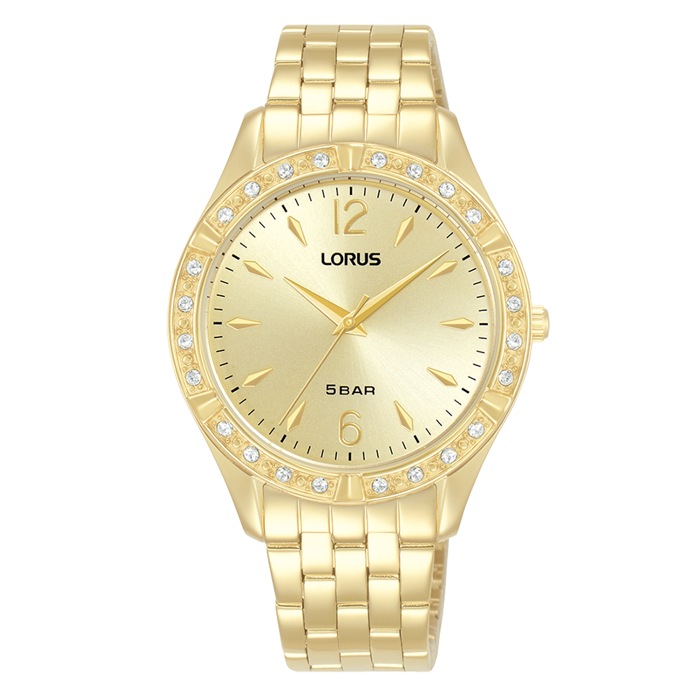 Lorus Ladies’ Gold tone 'Radiant' RG268WX9 | Lorus Watches Official UK ...