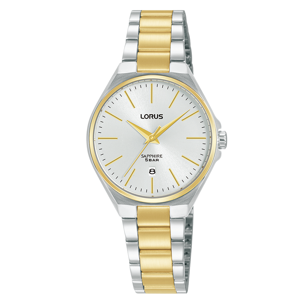 Lorus Ladies’ Sapphire Two-Tone RJ270BX9 | Lorus Watches Official UK ...