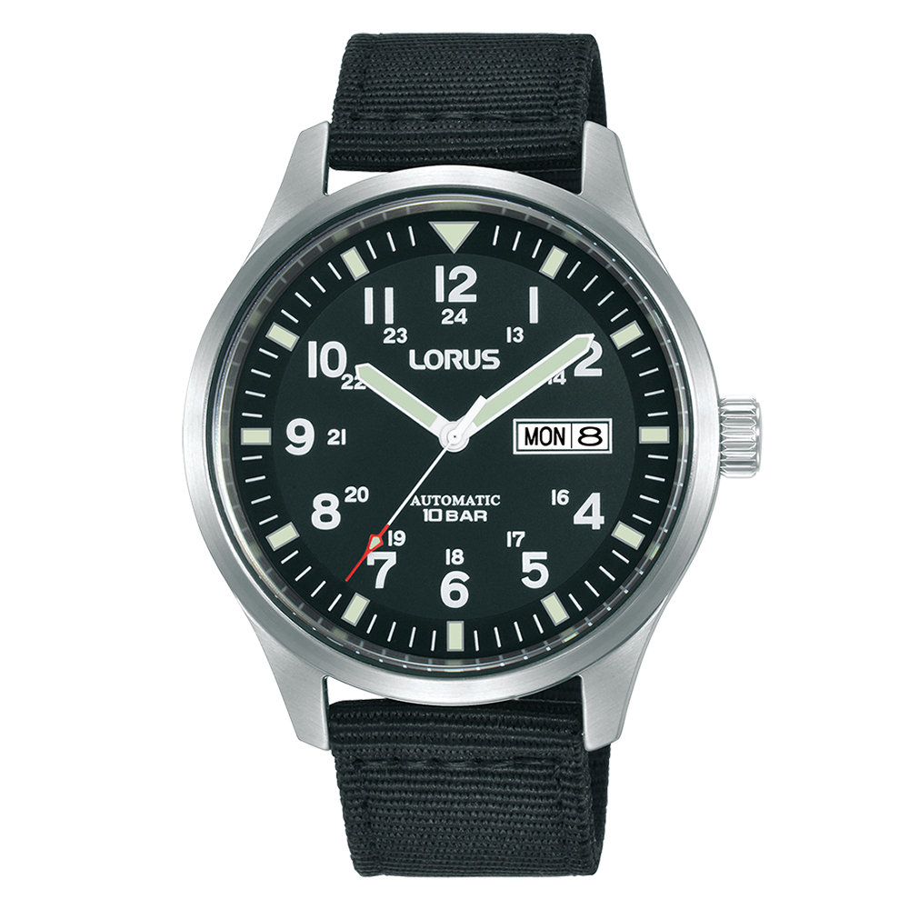 Lorus Automatic Blacktone 24/7 Classic sports RL411BX9 | Lorus Watches ...