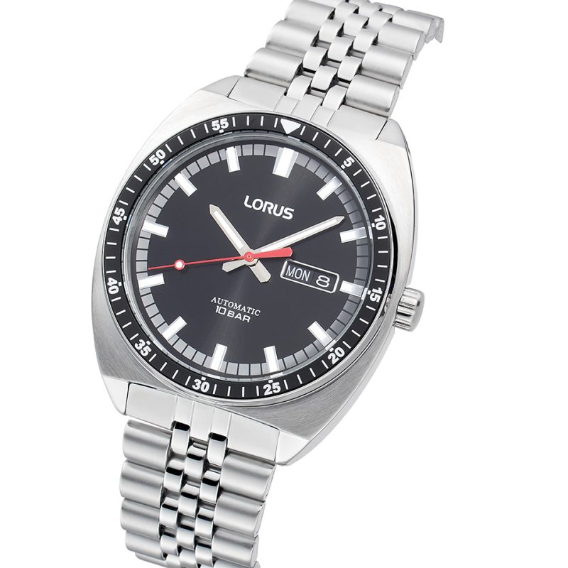 Lorus Automatic Black Retro sports | Lorus Watches | The Official UK ...