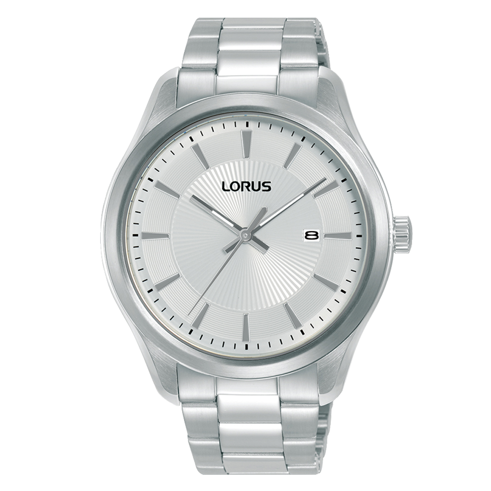 Lorus Men's Clear-cut Classic Silver colour | Lorus Watches | The ...