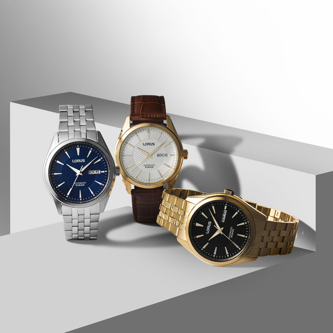Lorus Automatic Embossed Blue 'Elegant Sports' RL485BX9 | Lorus Watches ...