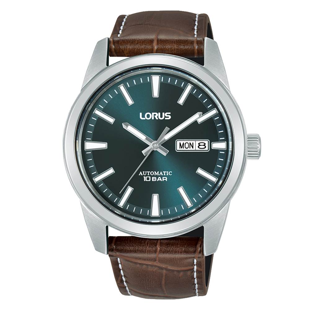 Lorus Men's Brown Leather Automatic | Lorus Watches | The Official UK ...